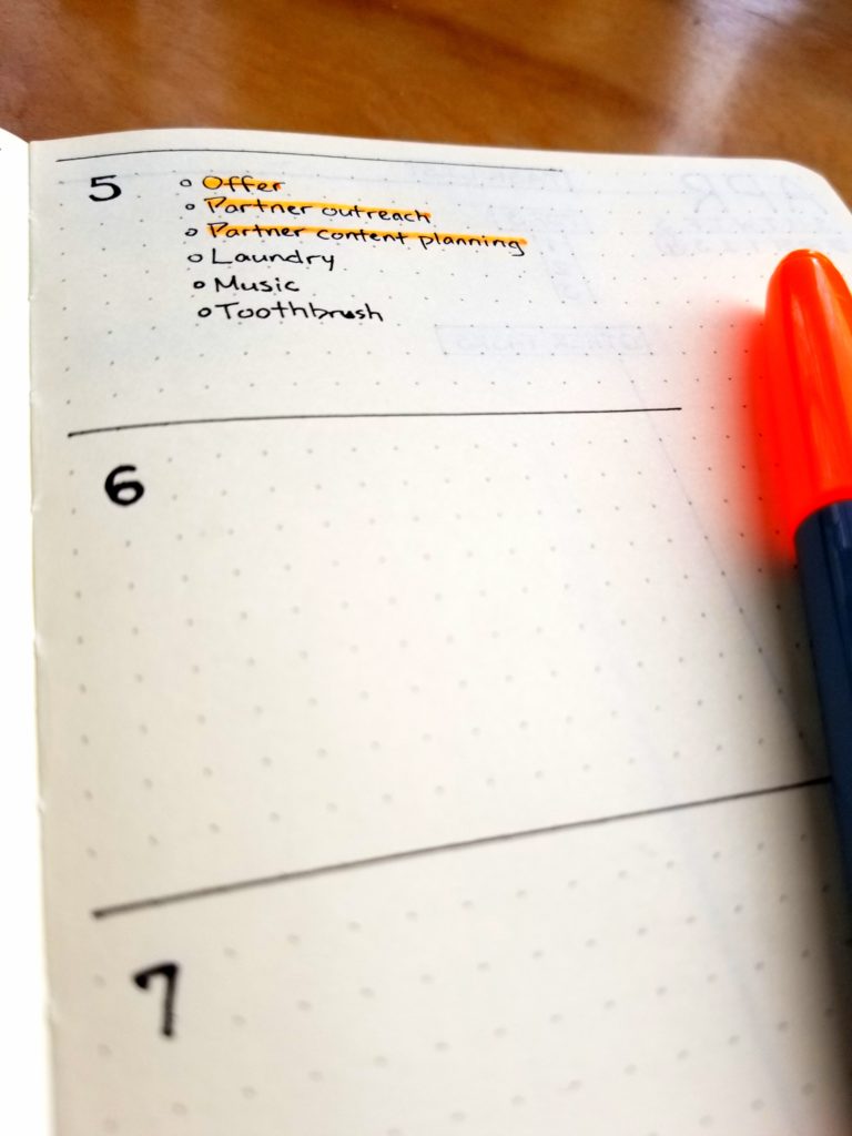 Minimalist Task List For Your Bullet Journal - GROWTH LEARNER
